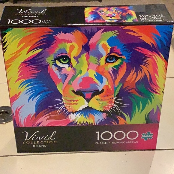 Games | Vivid Collection Lion Puzzle | Poshmark